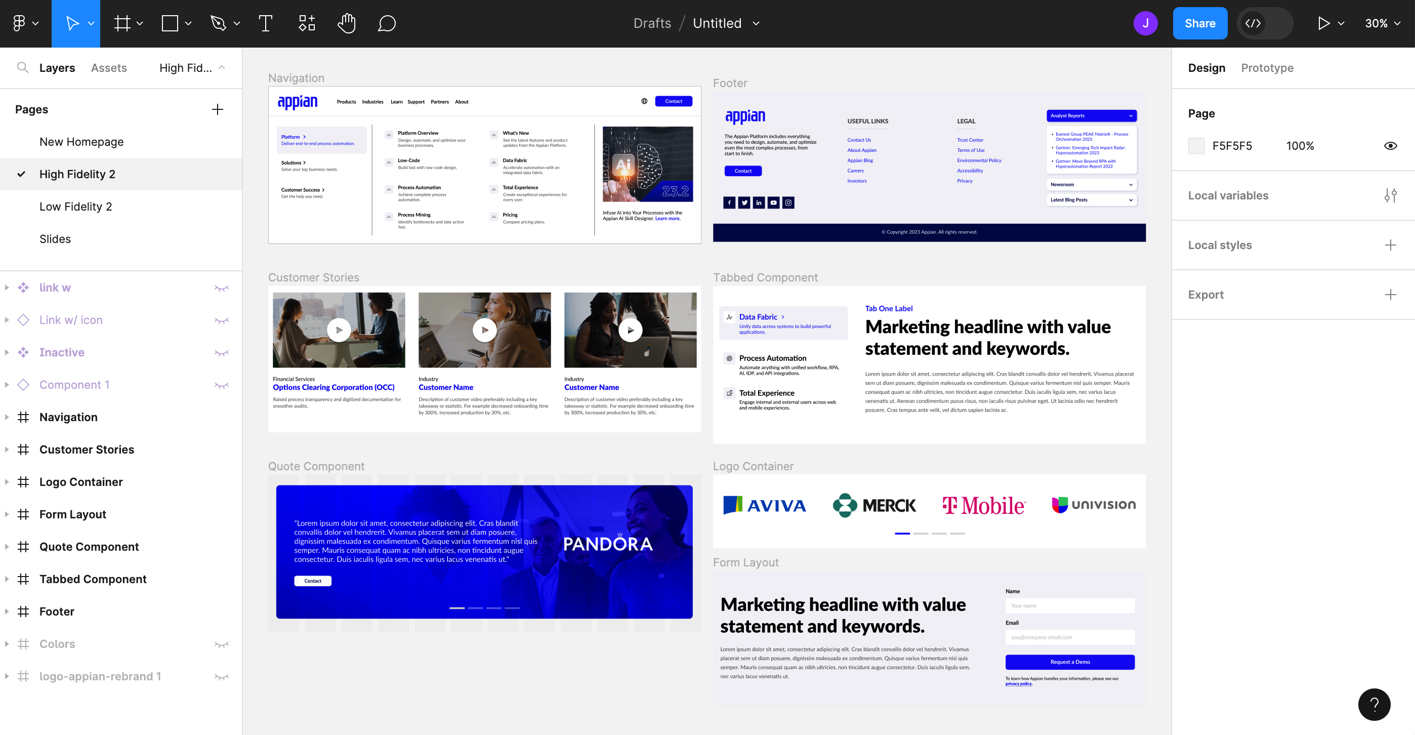 Figma - High Fidelity | Bright Brain Media